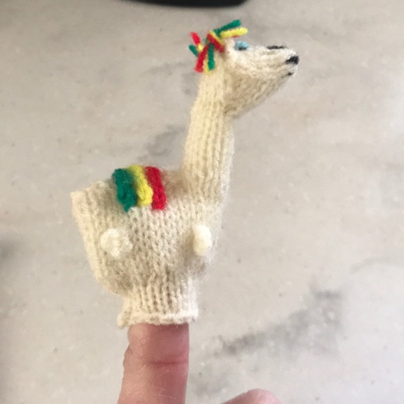 Other | 2 Handmade Alpaca Finger Puppets New | Poshmark
